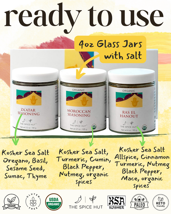 Flavors of the Middle East | Spice Kit | 3 Spice Gift Box – The Spice Hut