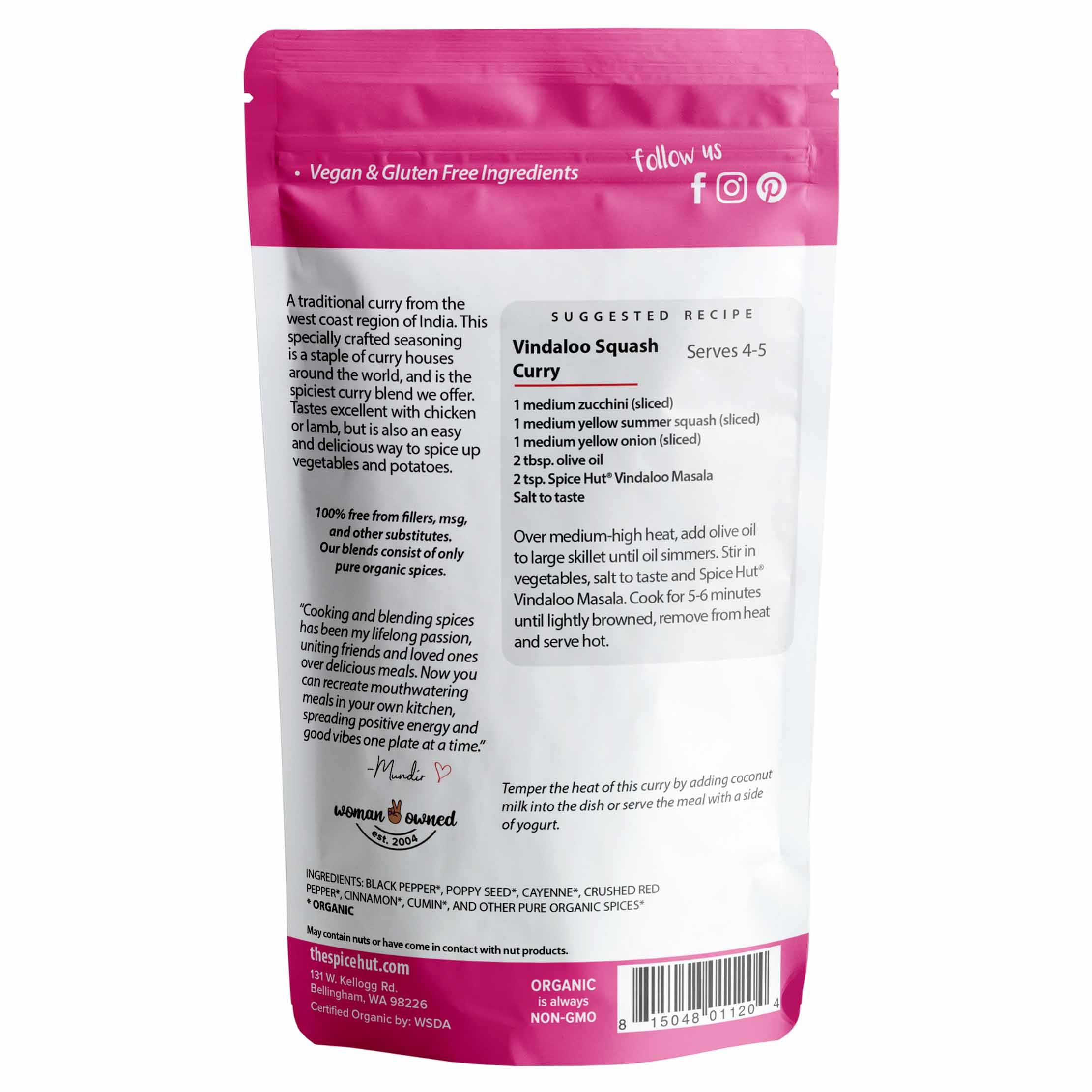 Organic Vindaloo Masala: Ignite Your Taste Buds with a Fiery Indian ...