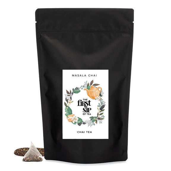 Organic Masala Chai | Indian Spiced Black Tea Bags - Unsweetened & Dai ...