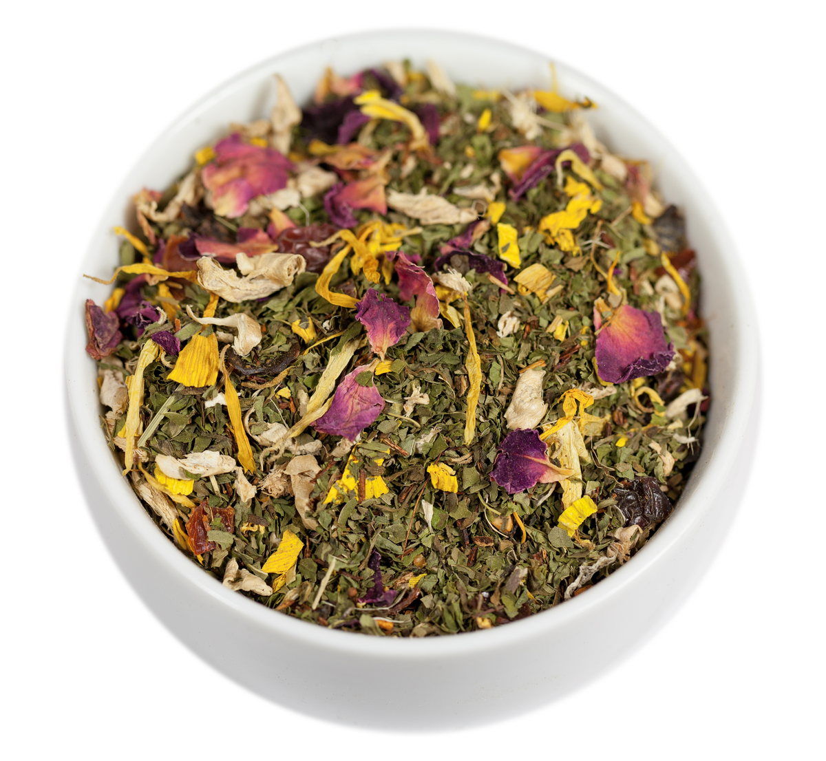 Mystic Mint Herbal Tea - Loose leaf - Floral, Spice - First sip of tea ...